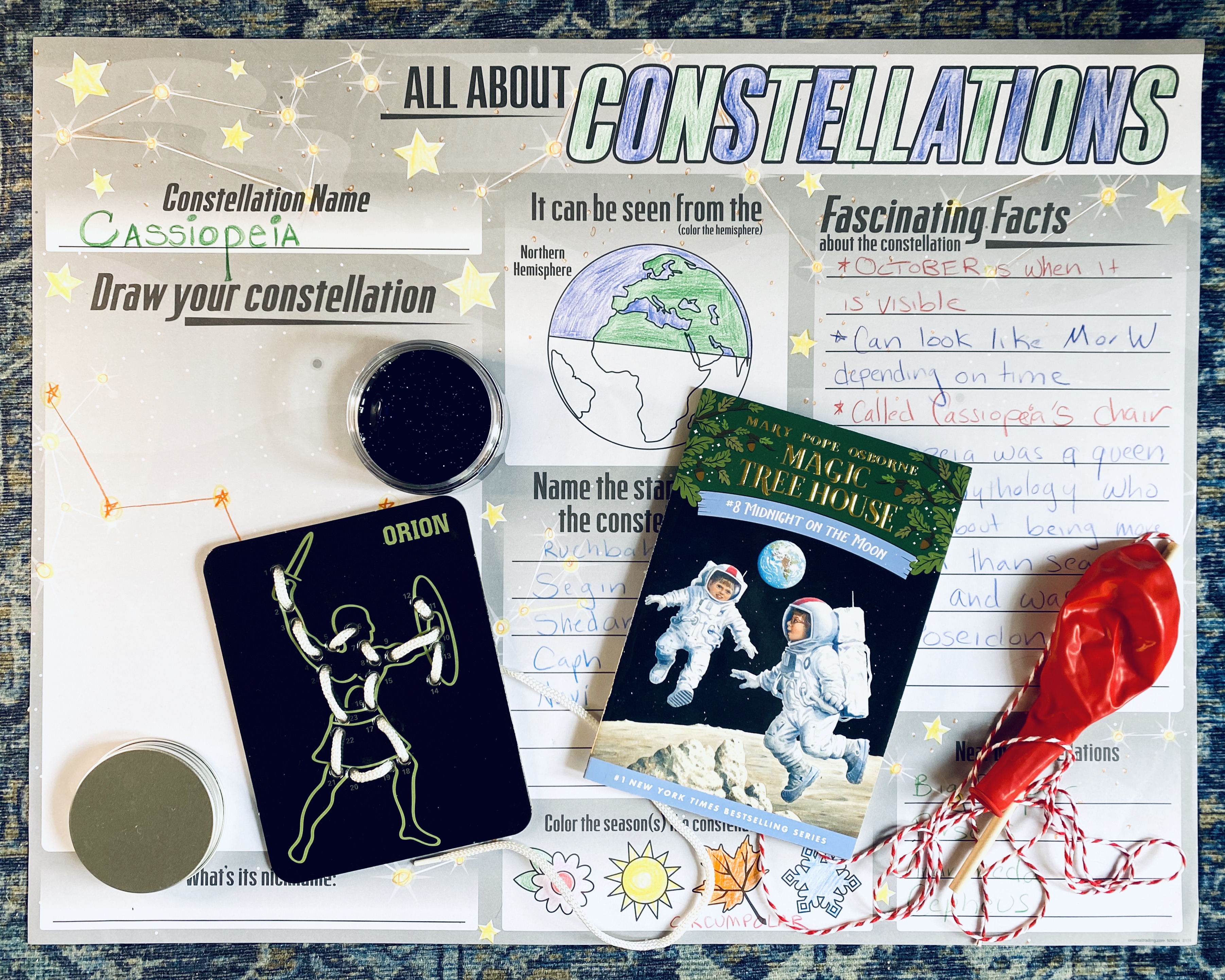 Midnight on the Moon Early Chapter Book Activity Box – Lit League
